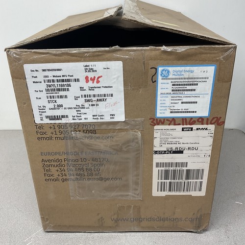 NEW GE Multilin 845 Feeder Protection System 845 ...