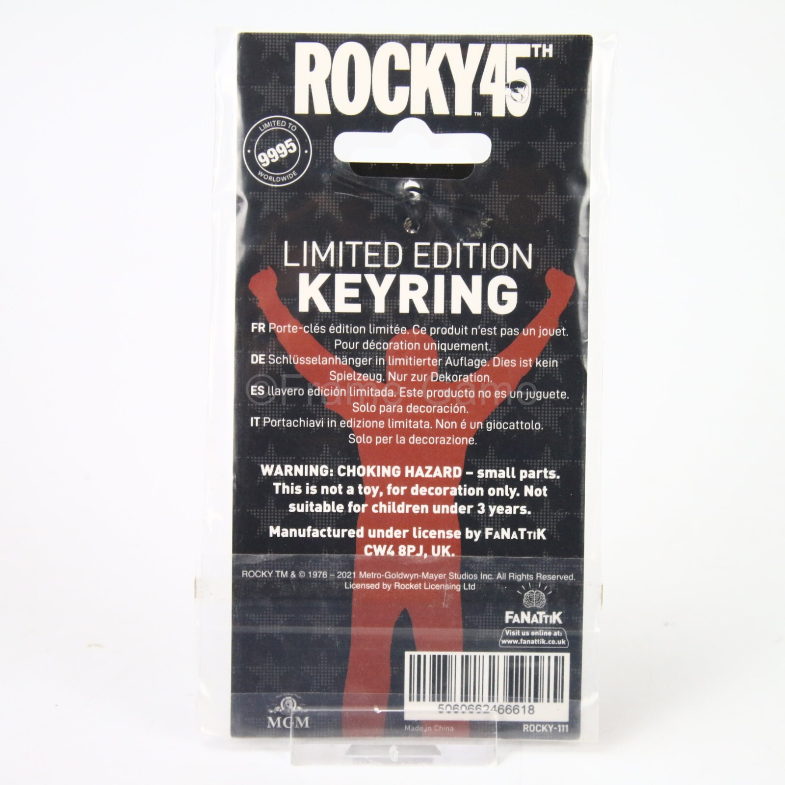 Rocky Beat the Meat Limited Edition Keyring Keychain Schlüsselanhänger ...