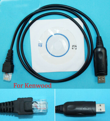 USB Programming Cable For Kenwood Radio TK-805D TK-808 TK-809 RJ45 8 ...