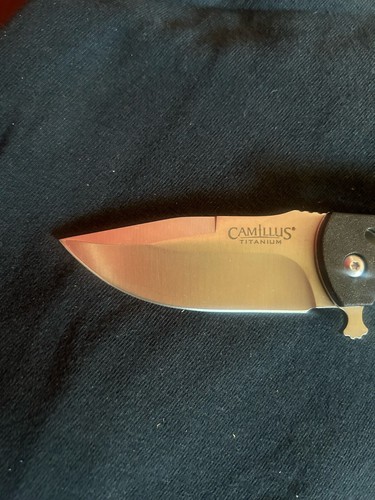 CAMILLUS DOMINATOR TACTICAL TITANIUM FOLDING KNIFE DARREL RALPH DESIGN ...