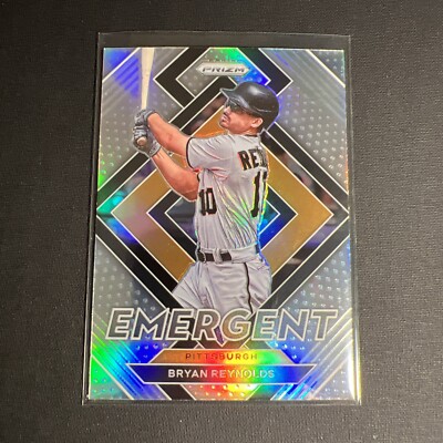 2022 Panini Prizm - Emergent Silver Prizm #E-11 Bryan Reynolds RAW MINT ...