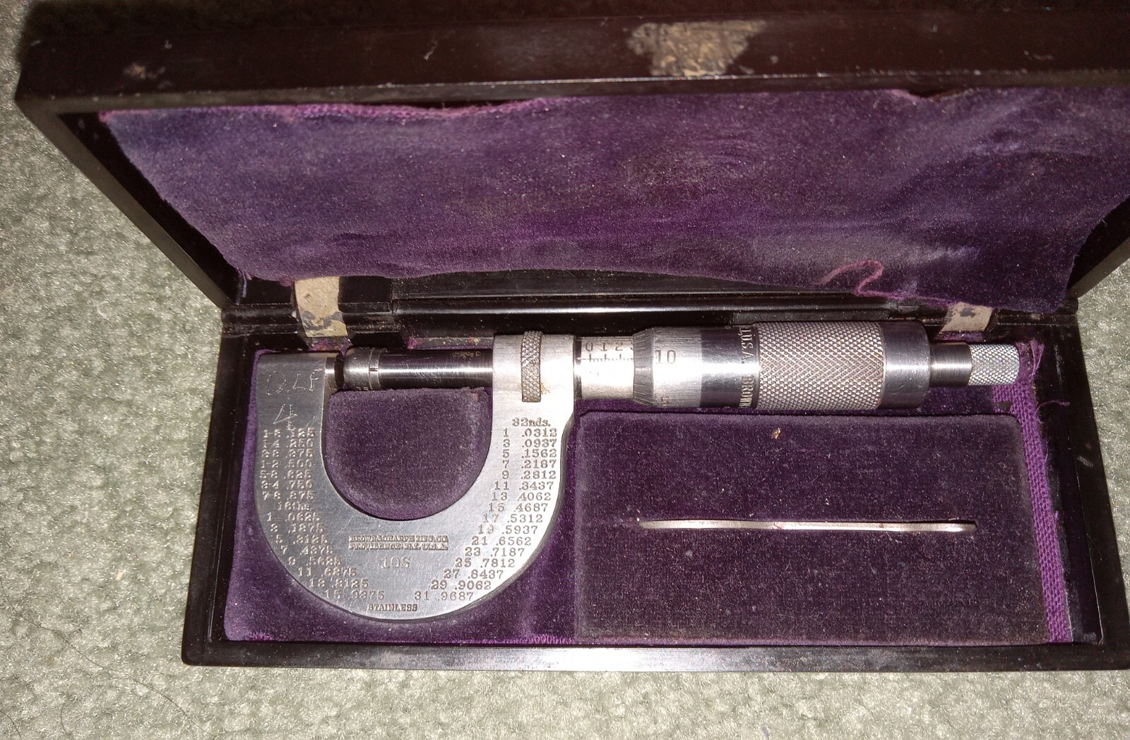 Brown & Sharpe 0-1 Inch Micrometer | eBay