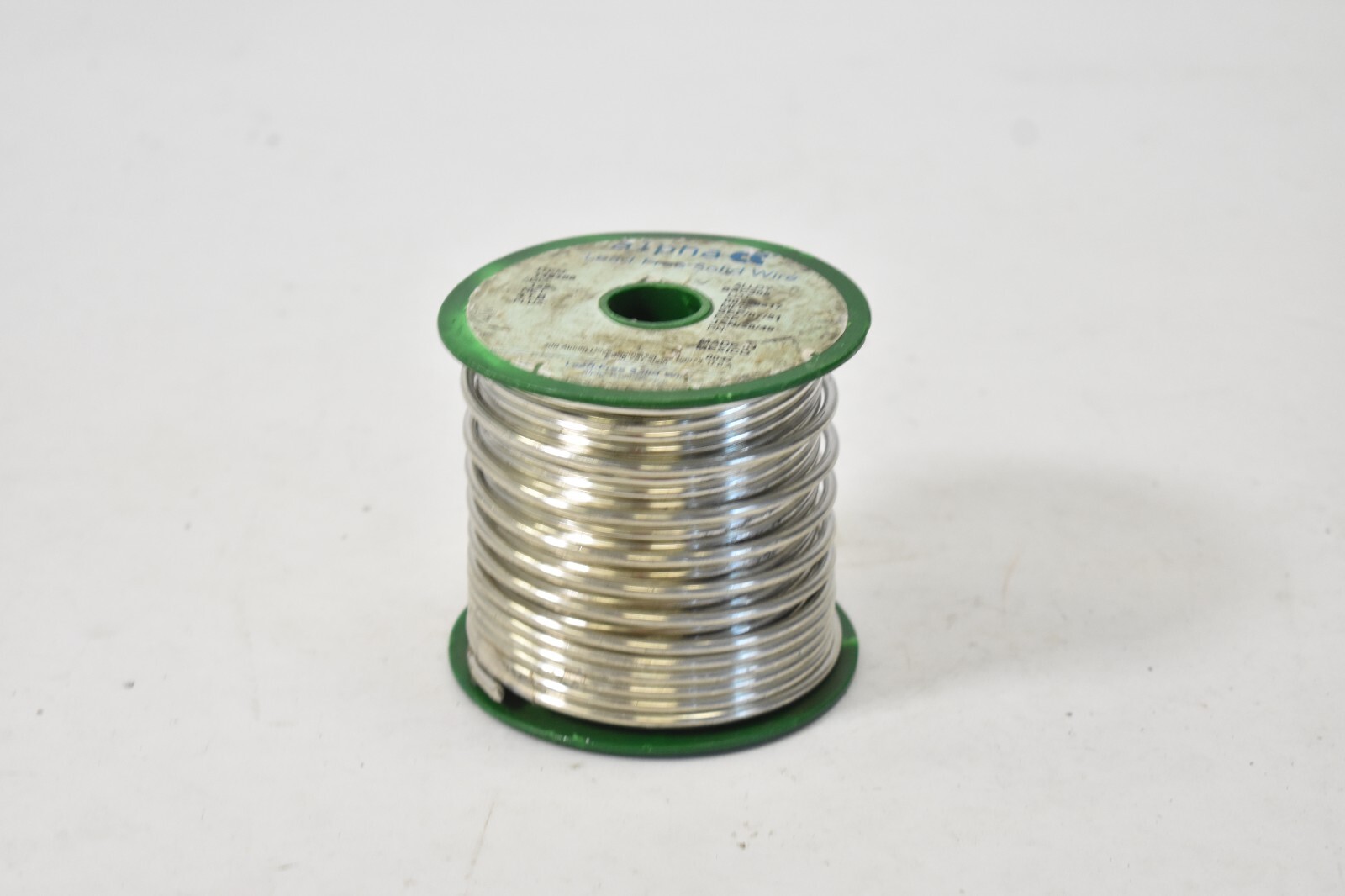 ALPHA 148186 SAC305 LEAD- .125" DIAMETER SOLID SOLDER WIRE ON 4 LB ...
