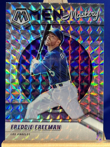 2022 PANINI MOSAIC BASEBALL MM-8 FREDDIE FREEMAN DODGERS MEN OF MASTERY ...