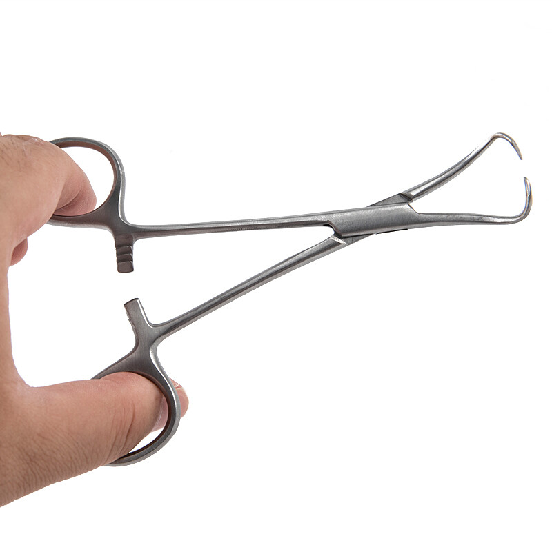 14cm Stainless Steel Surgical Cloth Towel Clamp Forceps Orthopedics ...
