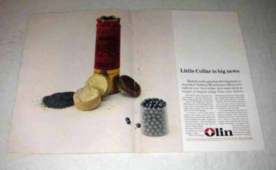 1962 Olin Winchester Western Shot Collar Ad - Big News | eBay