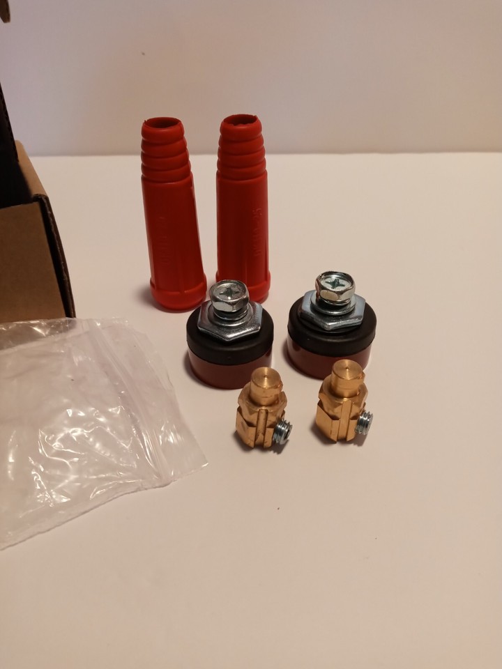 Series European Style Welding Cable Quick Connector Male Plug and Panel ...