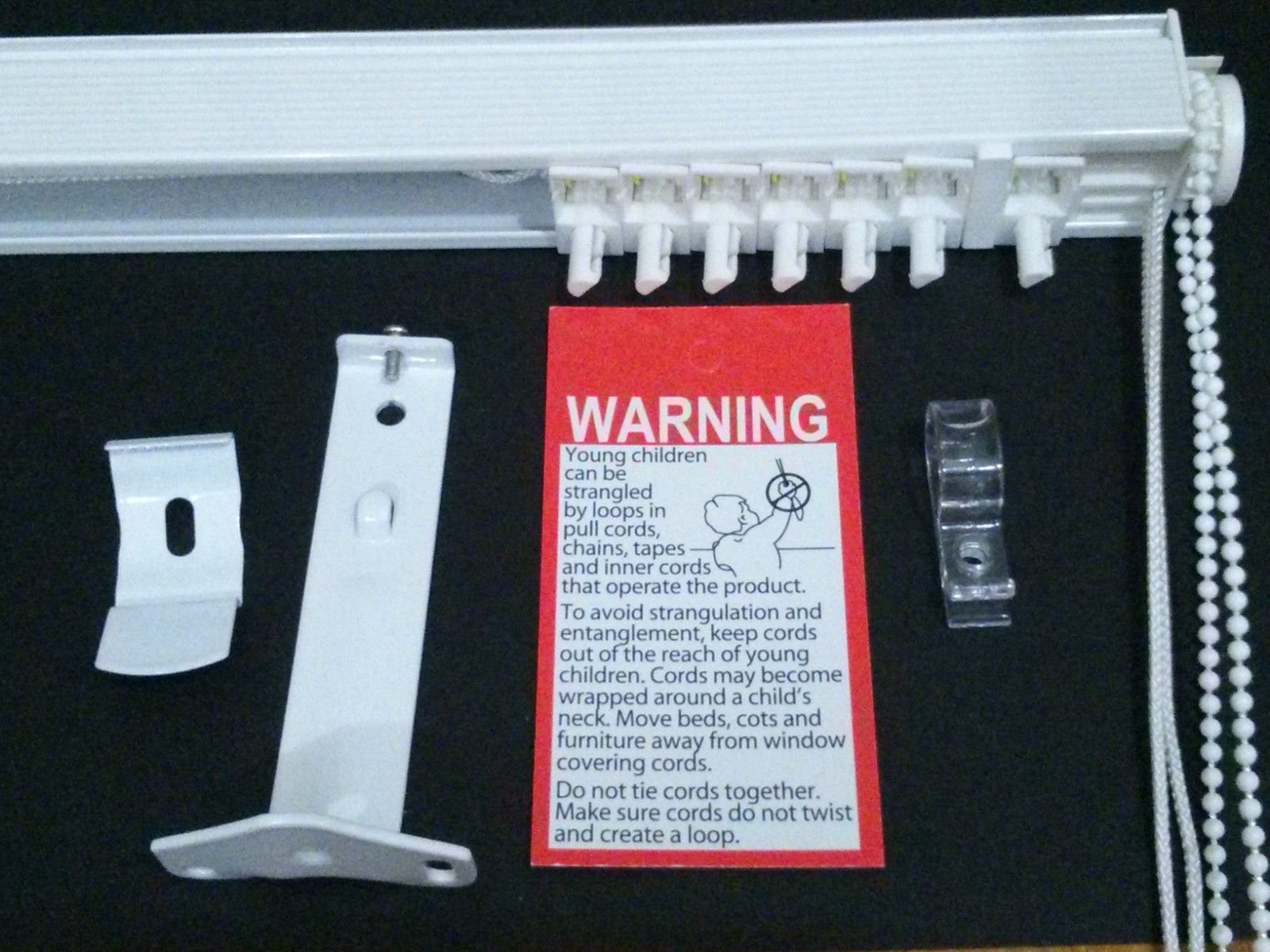 VERTICAL BLIND HEAD RAIL TRACK : MADE TO MEASURE : 3.5" (89mm) or 5 ...