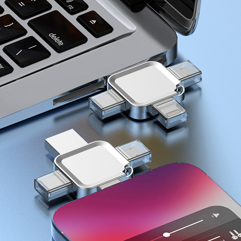 2TB 256G Backup Stick,Photo Stick USB Memory Phone Flash Drive,4 in 1 ...