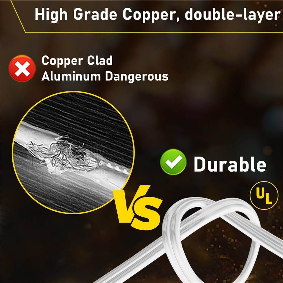 10-20 Tubes Meteor Shower Rain Lights Drop Icicle Falling String Light ...