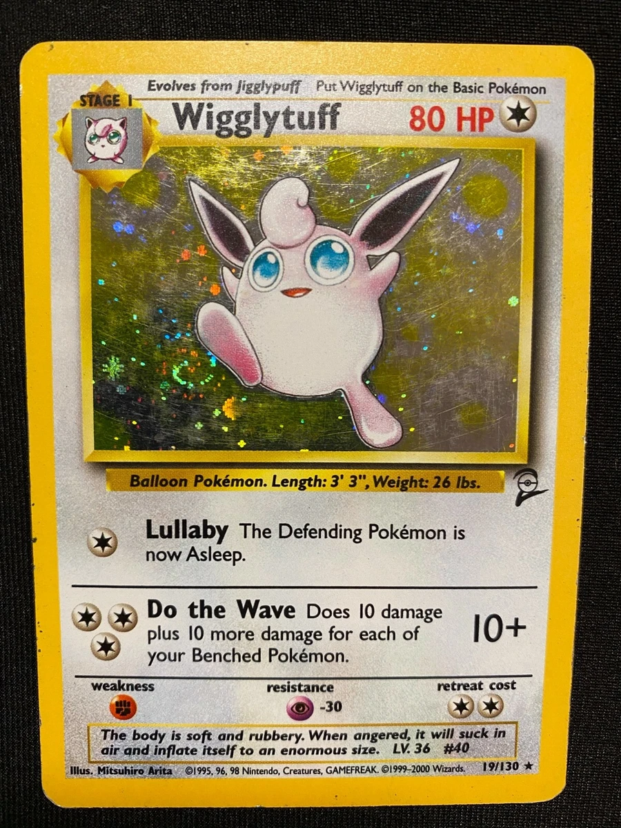 Pokemon Wigglytuff Card