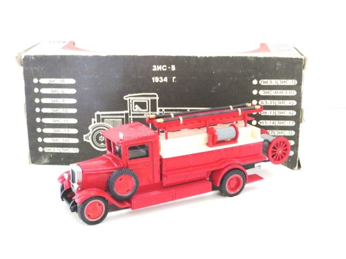1:43 ZIS-11 PMZ-1 FIRE ENGINE NOVOEXPORT LOMO USSR CCCP GAZ MAZ ZIL UAZ ...