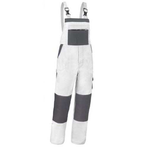 Bib and Brace Overalls Painters Decorators Work Trousers Pants Cotton ...