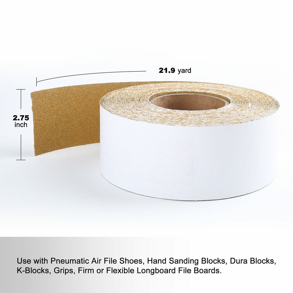 2-3/4 Inch Sandpaper Roll PSA Adhesive Sticky Back Longboard Sandpaper ...