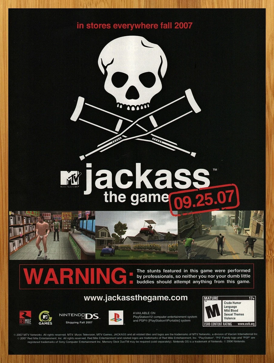 Jackass The Game Psp