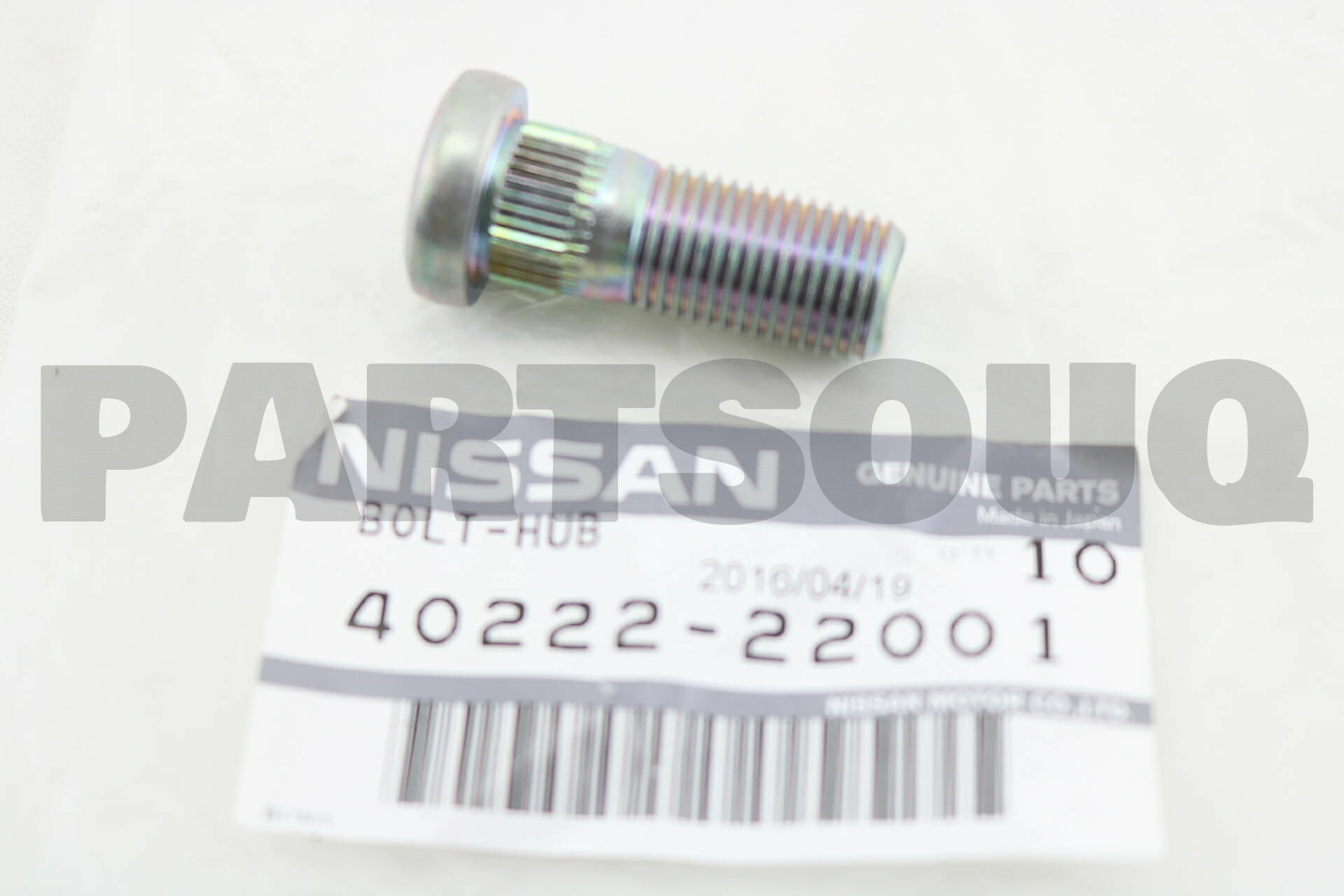 4022222001 Genuine Nissan BOLT-HUB 40222-22001 | eBay