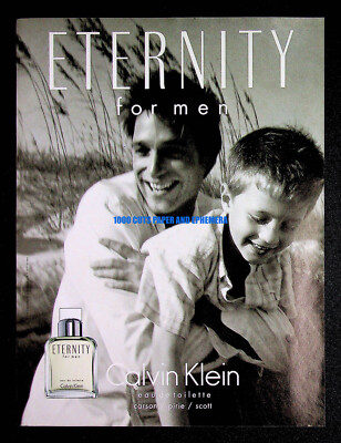 Eternity Cologne Calvin Klein 1998 Trade Print Magazine Ad Poster ...