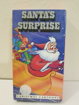 SANTA'S SURPRISE, CHRISTMAS CARTOON, VHS NEW SEALED | eBay