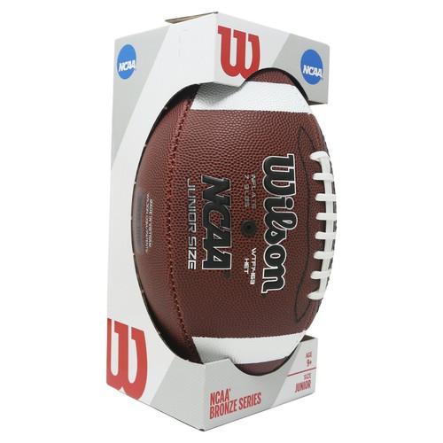 Wilson Mvp Elite Junior Size Double Lace Leather Composite Football ...