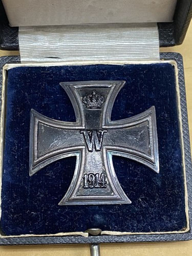 Original 1914 Germany Iron Cross 1st Class Medal WW1*** w/ Original Box ...