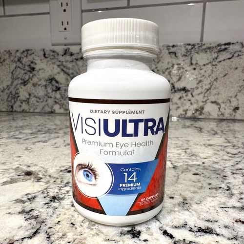 VISIULTRA Premium Eye Health Formula Supplement Pills 60 Count - NEW ...