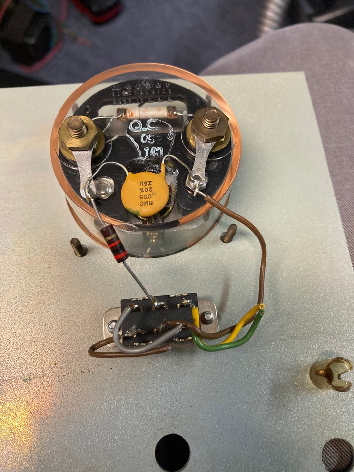 Vintage Heathkit DX60B Front Panel plus Meter | eBay