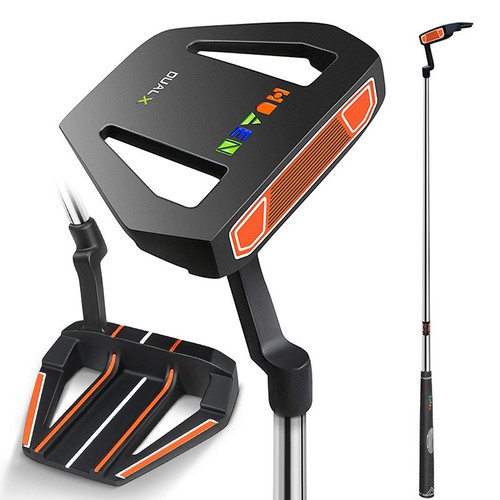 Standing Golf putter for men carbon titanium alloy putter trainer Golf ...