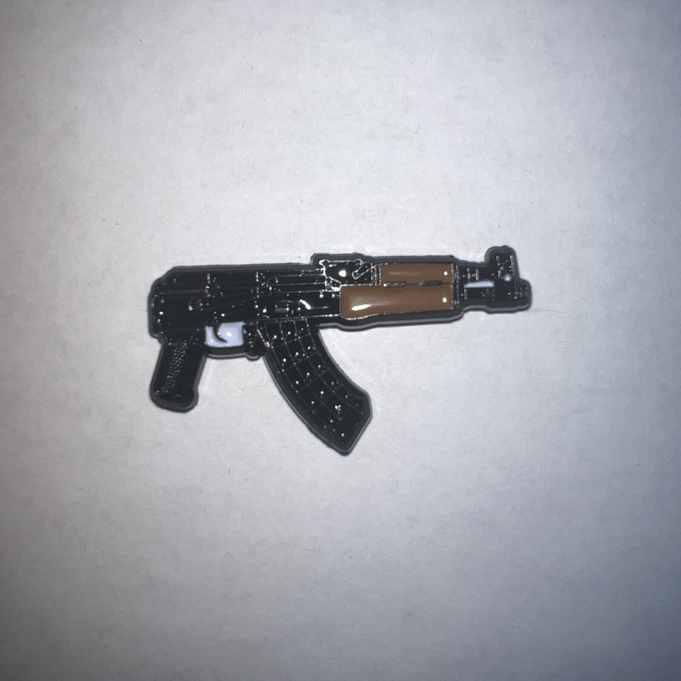 Draco Machine Gun. Emoji Lapel Pin ! | eBay