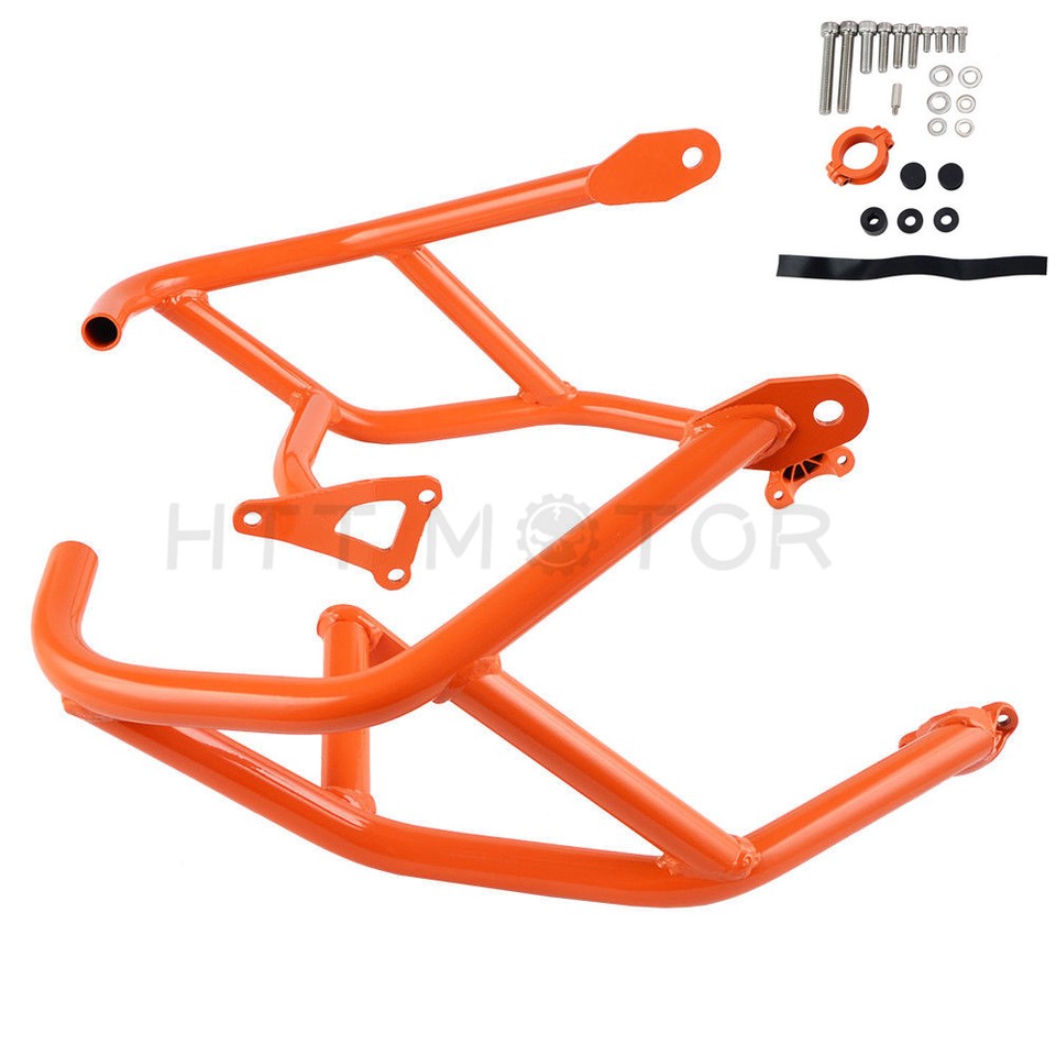 For KTM 1290 Super Duke R GT Orange Side Crash Bar Hoop Frame Bumper ...
