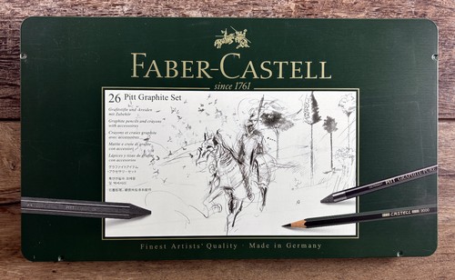 Faber-Castell 26 Pitt Graphite Set Made in Germany Finest Artists ...