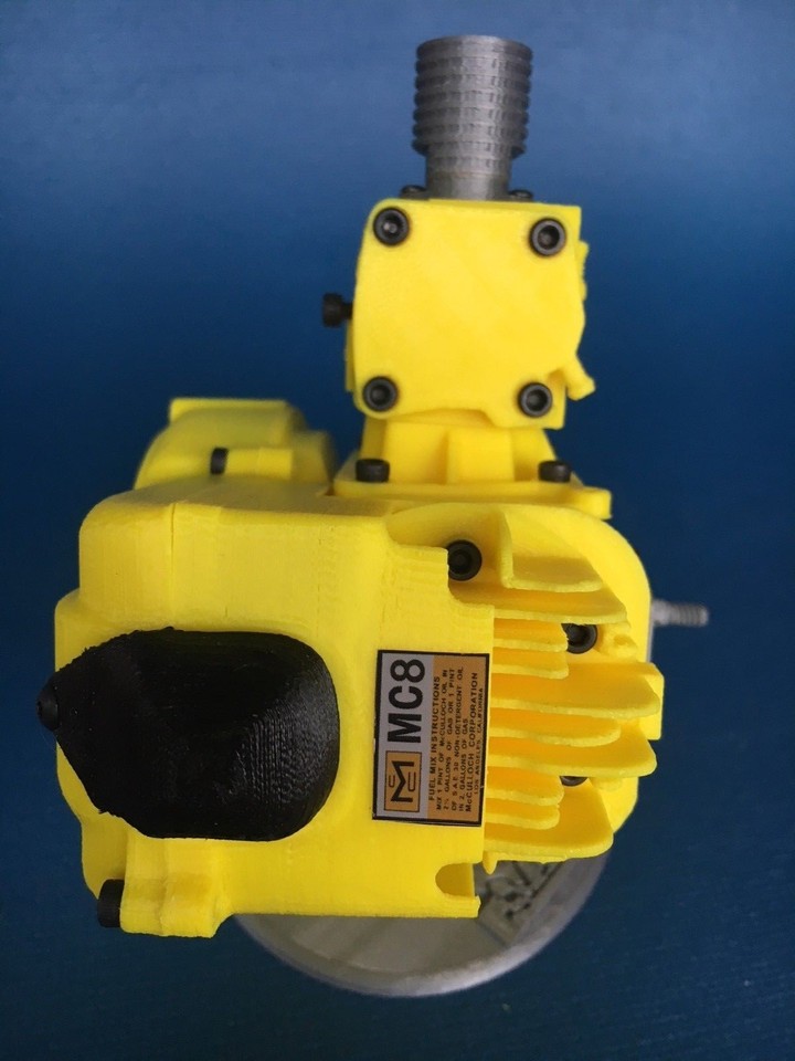 Vintage Kart McCulloch MC8 MC9 MODEL Engine Authentic - 1/2 Scale ...