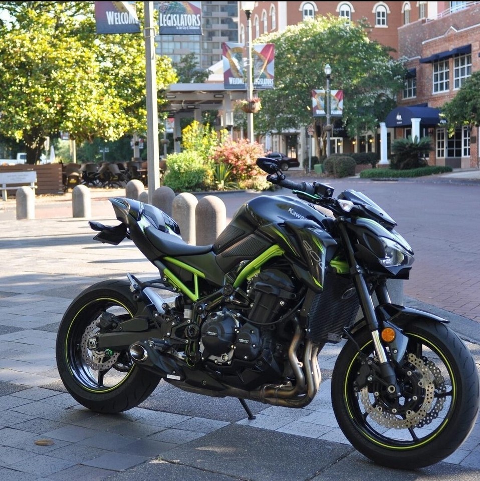 2017-2023 Kawasaki Z900 Slip-On Muffler Exhaust dB Killer CS Racing ...