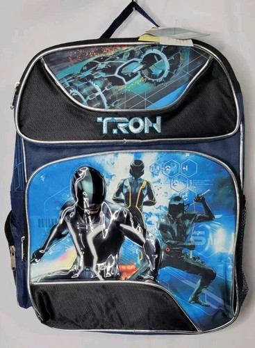 Tron Legacy From Disney 16" X 12" Large Backpack New With Tags Free ...
