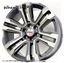 22" gunmetal machine OE replica 5822 wheels fits GMC Sierra Yukon ...