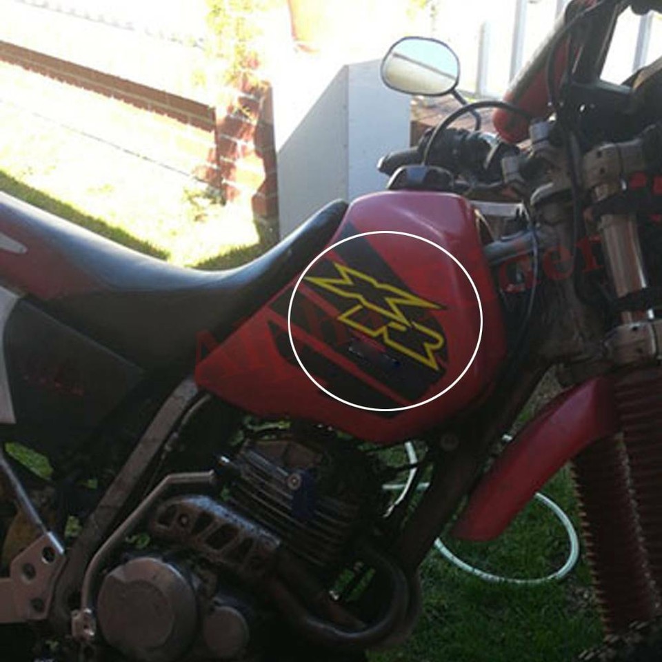 For HONDA XR 600 XR200 XR250 XR400 XR600 GRAPHICS FUEL DECALS STICKERS ...