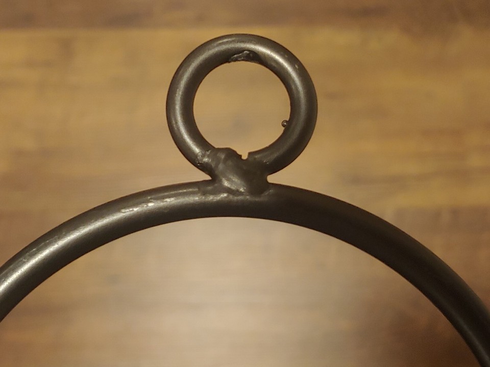 Plate Holder - Amish handcrafted strong & sturdy wrought iron wall rack ...