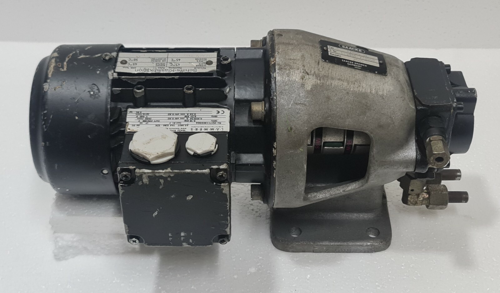 SAACKE TYPE: PZHDS 30 IGNITION OIL PUMP PZHDS30 1-3851-279060 | eBay ...