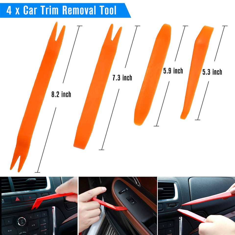 473Pcs Car Retainer Clips Auto Fasteners Push Trim Clips Pin Rivet ...