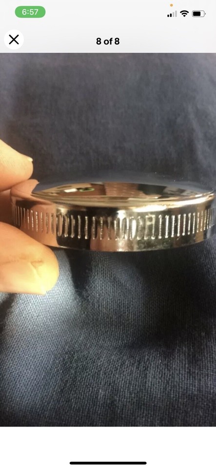 1961 - 1965 Ford Truck F100 F250 F350 Vented Chrome Gas Cap 1962 1963 ...