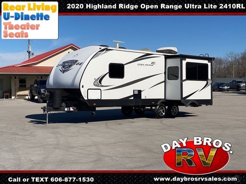 20 Highland Ridge Open Range 2410RL Travel Trailer Towable RV Camper ...