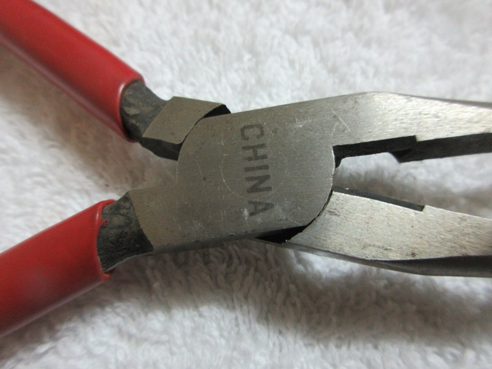 Double Edge Rolling Tool and Curved Needle Nose Pliers ,Vintage | eBay
