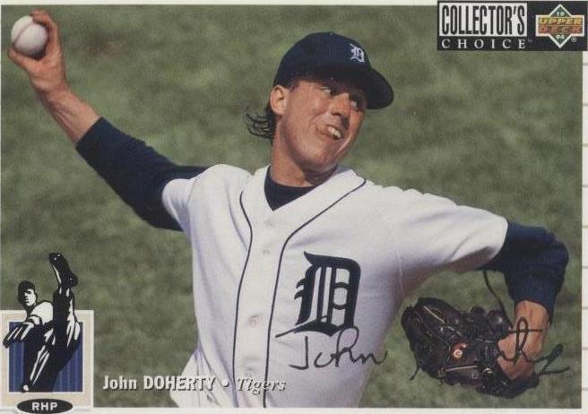 1994 Upper Deck Collector's Choice - John Doherty #442 Silver Foil ...