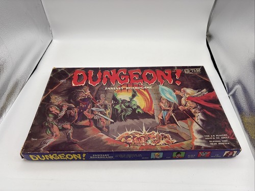 Vintage 1981 TSR Dungeon Fantasy Board Game Near Complete Missing 1 ...