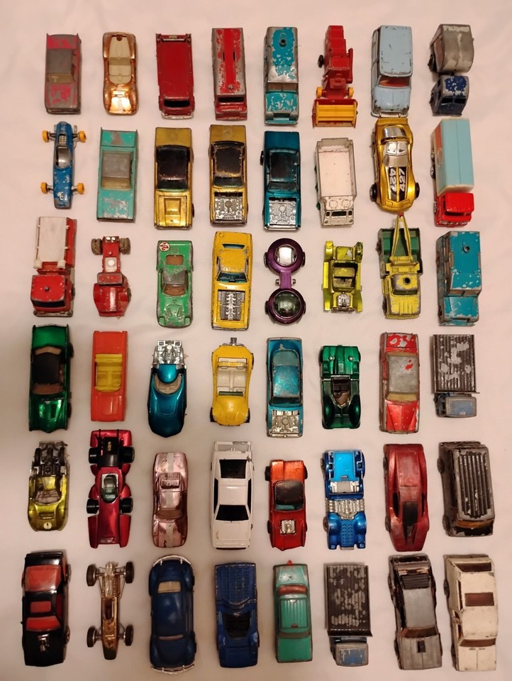 Vintage Matchbox Hot Wheels Redline Carrying Case With 48 Cars | eBay