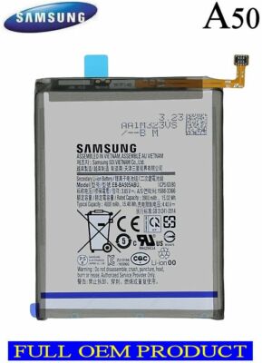 BATTERY SAMSUNG GALAXY A50 SM-A505F EB-BA205ABN EB-BA505ABU FULL OEM | eBay