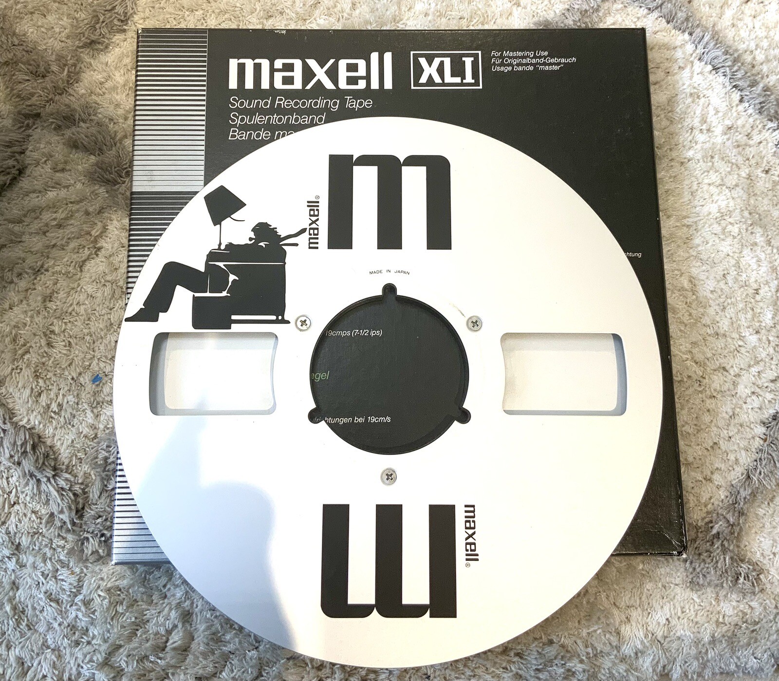 Custom Maxell Reel One With XLI 35-180B Tape For A Reel to Reel Player ...