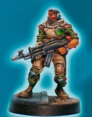 INFINITY New Ghulam A 1 Infantry Rifle Haqqislam Corvus Belli vCB ...