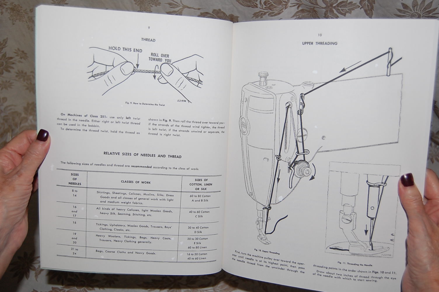 Factory Authorized Service Manual for Singer Class 251 Sewing Machines ...