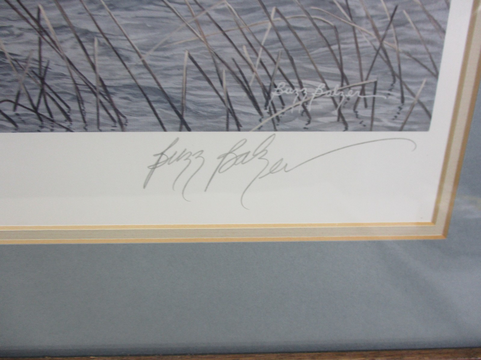 Vintage 1985 HAWKEYE PINTAILS DUCKS Framed Print Signed by Buzz Balzer ...