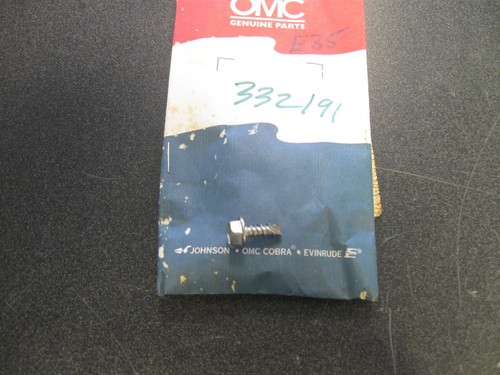 JOHNSON EVINRUDE OMC SCREW PART NUMBER 0332191 J239 | eBay